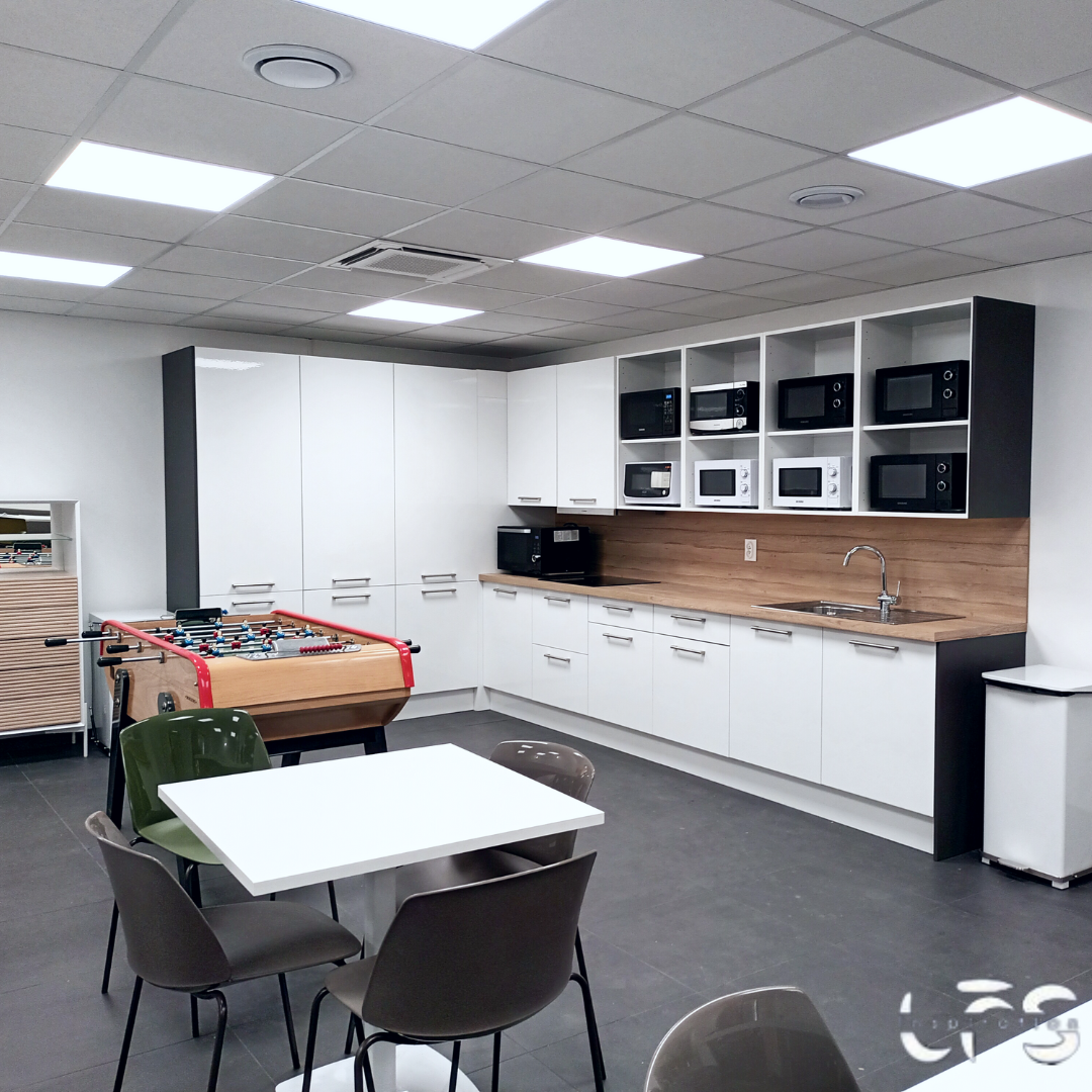 Aménagement réfectoire d'entreprise – Projet Endrix à Lyon : LFS ...